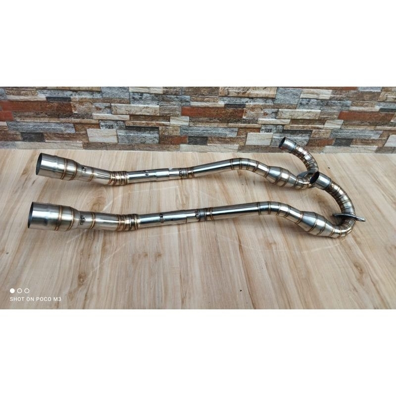 New Exzoz/Exhaust Big Elbow Stainless Honda Xr 150xr 200 Klx 150xtz 125 ...