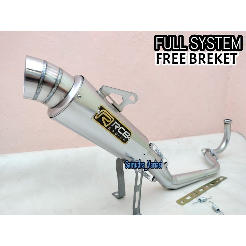 Rcb RACING EXHAUST HANGING MATIC VARIANT HONDA VARIO 110 KARBU/KEBO ...