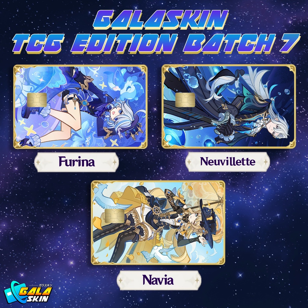 Genshin Impact Furina Neuvillette Navia TCG Special Hologram AR Atm ...