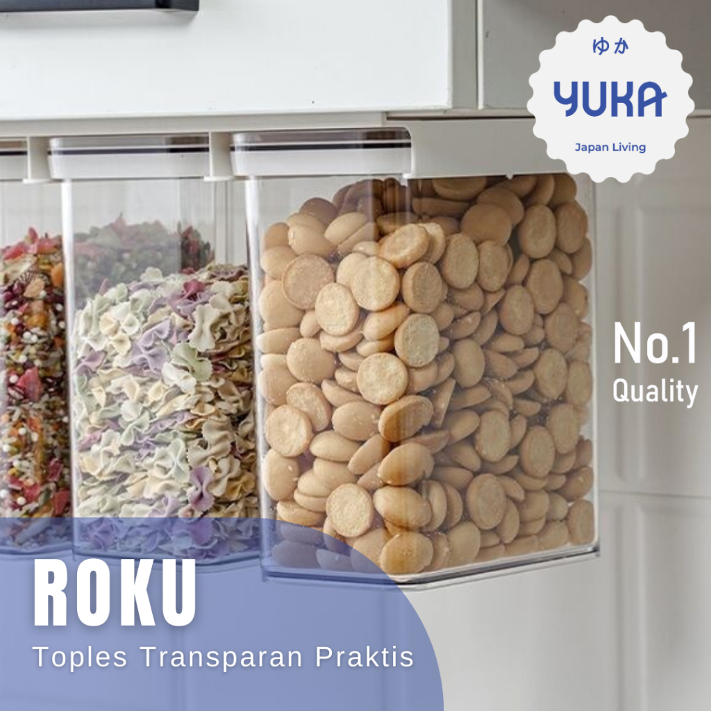 Yuka - ROKU Airtight Snack Storage Box Airtight Bean Storage Box ...