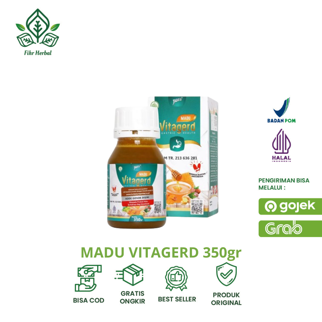 Vitagerd Honey Solution To Overcome Digestive Problems Gerd Gastric ...