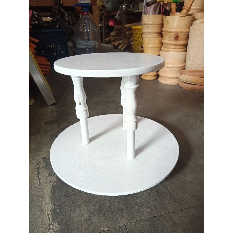 2-tier Round Rectangular Wedding Cake Frame/2-Tiered tart stand Table/2 ...