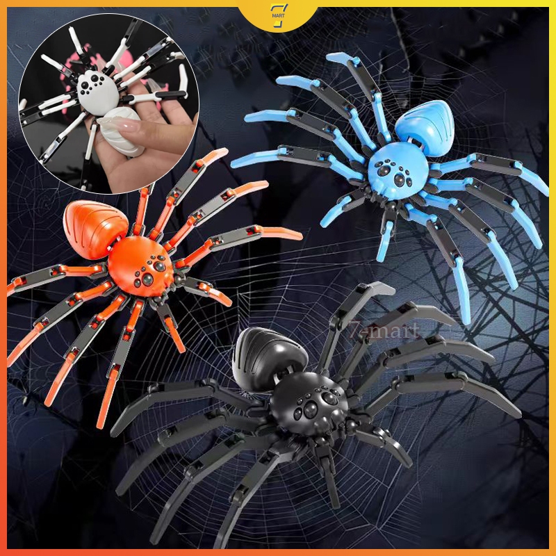 Articulated 3D Printed Spider Action Spider Model Printing Toy Movable ...