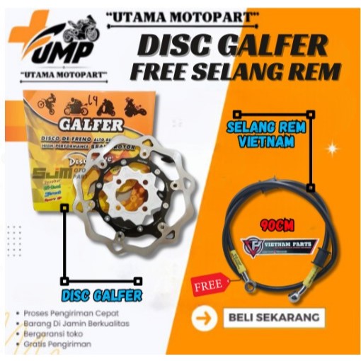 260mm galfer DISC PLATE made in Vietnam disk galfer 260 original ...