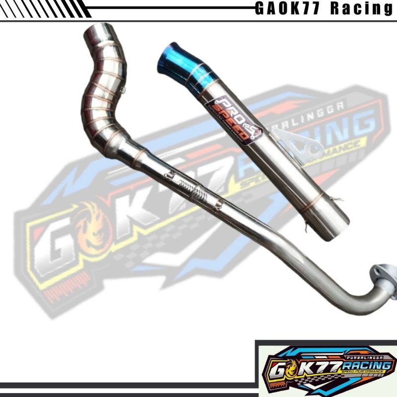 Pro Speed Pipe canister contour open specs exhaust Pipe for Wave 125 ...