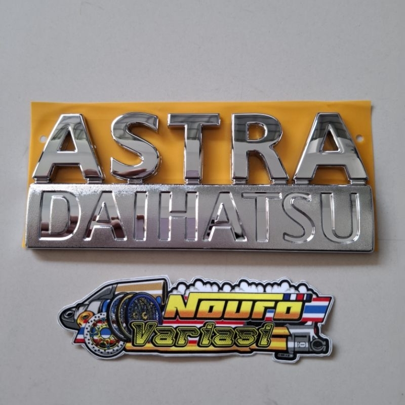 Best original Astra Daihatsu sigra ayla logo Emblem | Shopee Philippines