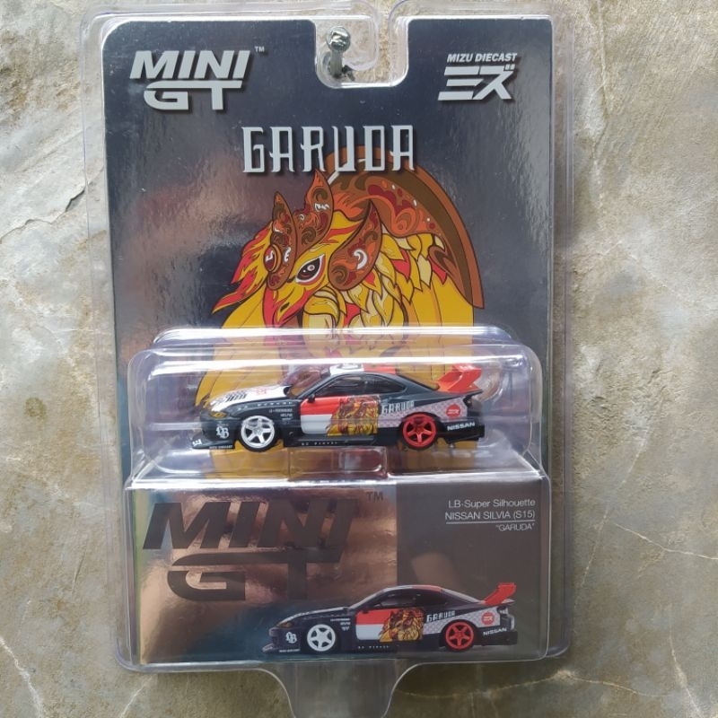 Mini GT Nissan LB-Super Silhouette S15 Silvia “Garuda” MINI GT x MIZU ...