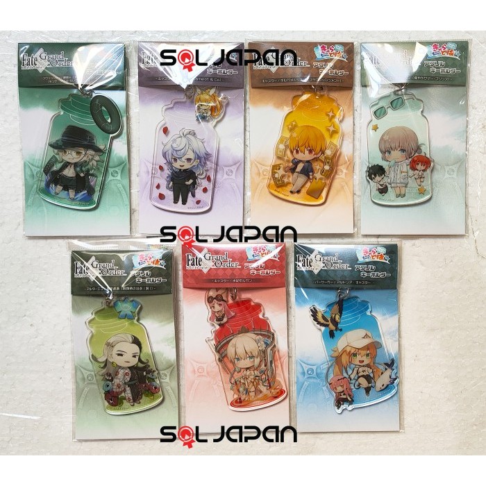 Fate Grand Order FGO Charatoria Acrylic Keyholder Summer Edmond Dantes ...