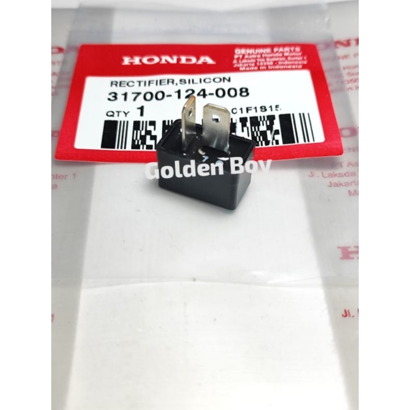 Rectifier silicon diode foot relay 2 turn signal lights scoopy beat ...