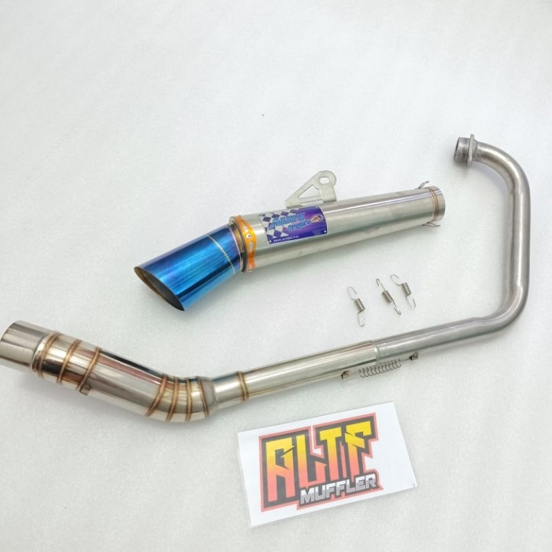 Big elbow AUN conical exhaust pipe Muffler open tmx 125 155 tmx 150 ...