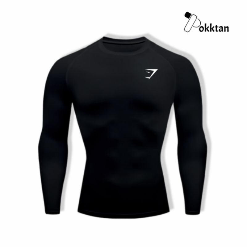 Gymshark Long Sleeve Compression Tracksuits/Gymshark Clothes/Gymshark T ...