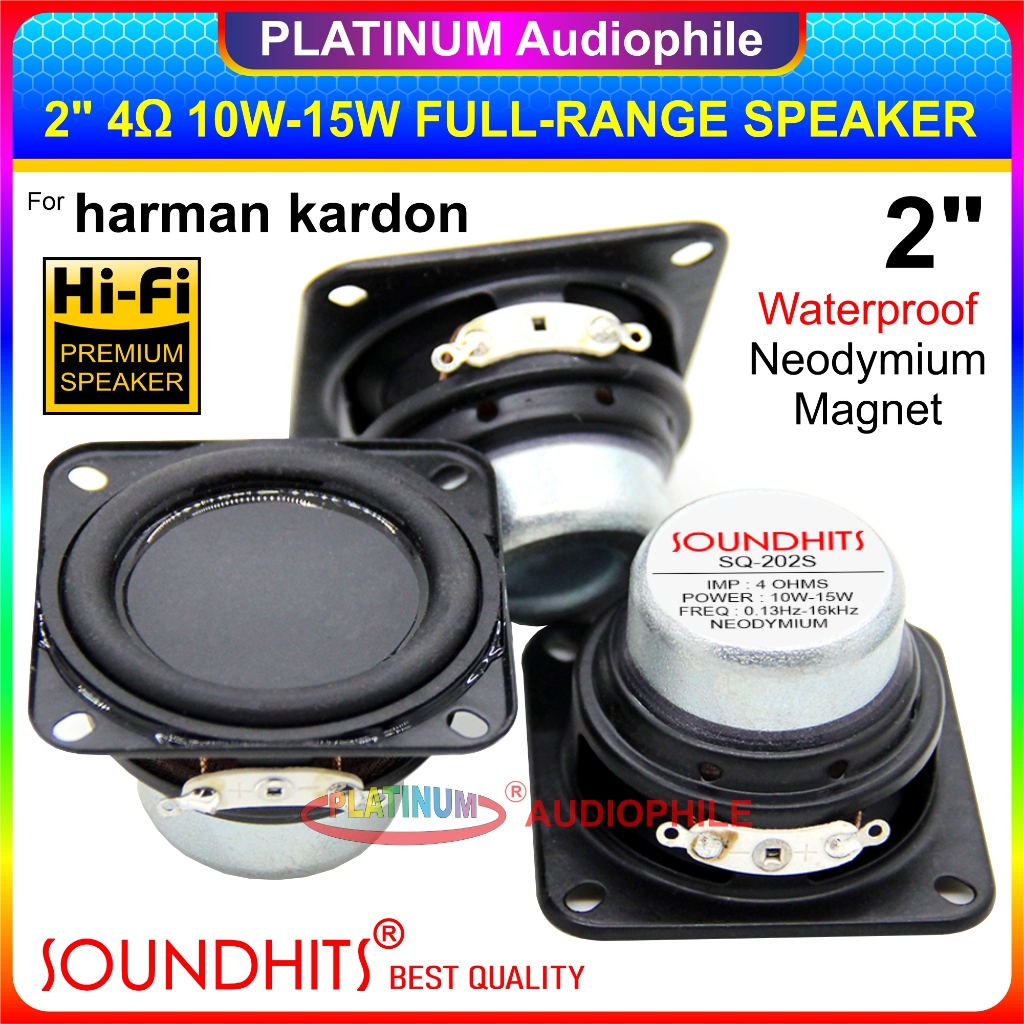 Full range Speaker 2 Inch 4 ohm 10W 15W Hifi Speaker 2" Fullrange ...