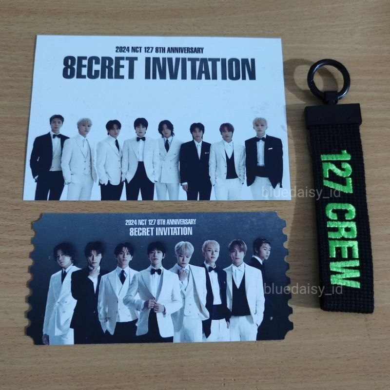 8ecret INVITATION KEYRING NCT 127 FANMEET | Shopee Philippines