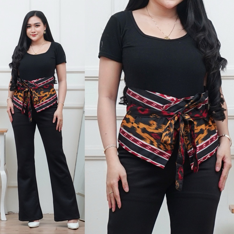 KATUN KEISHAN.ID - YURI OBY BELT songket cotton batik, ethnic BELT ...