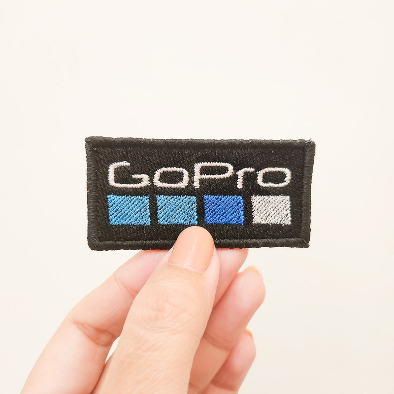 Iron PATCH PHOTOGRAPHER / BADGE EMBROIDERY -GOPRO- DESIGN / EMBROIDERED ...