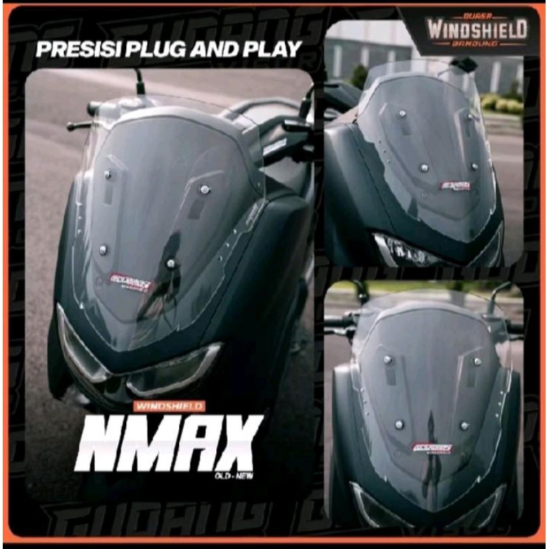 Wiendshield visor NMAX new/old ModeL STANDARD CYBORG TARING, (latest ...