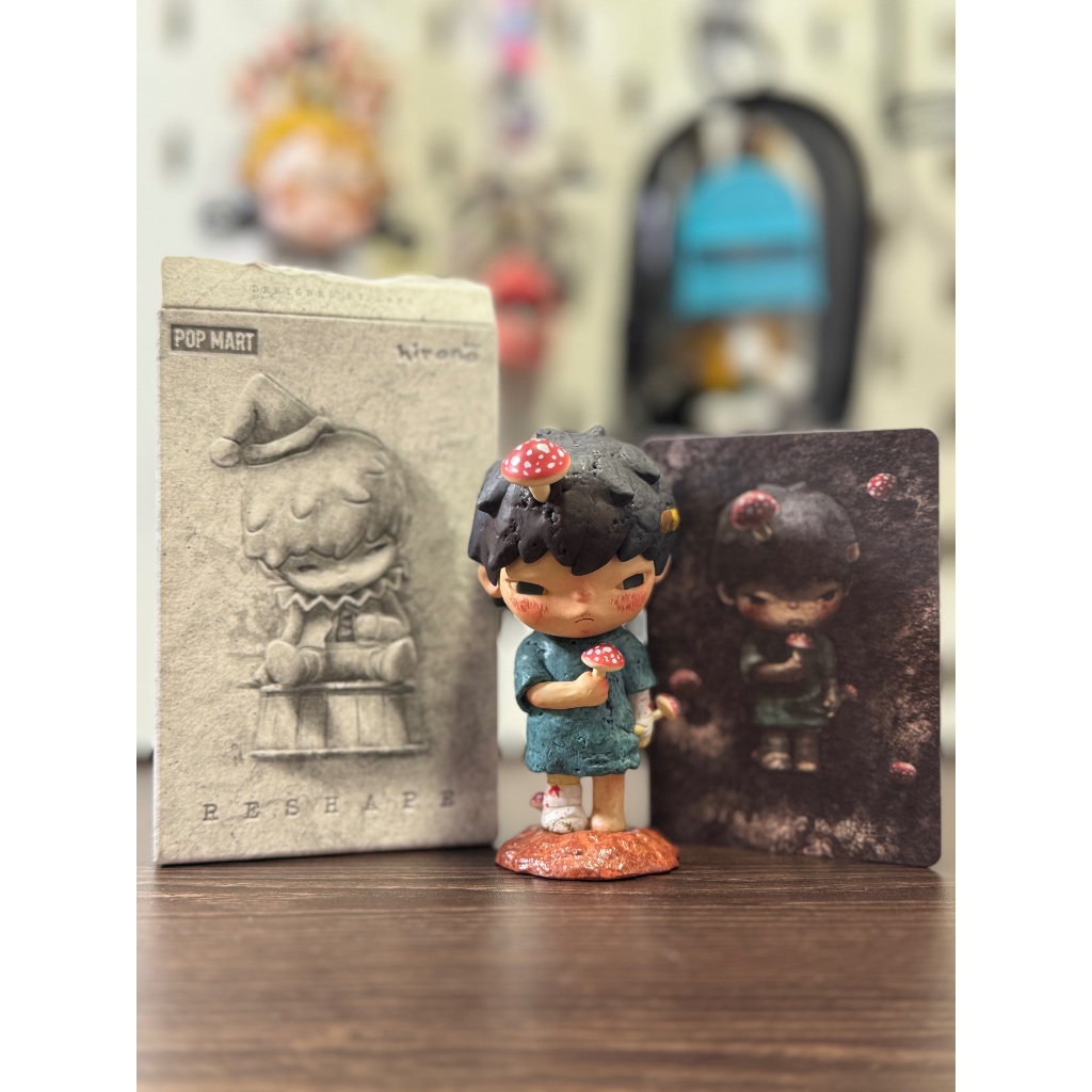 Popmart HIRONO RESHAPE SERIES FIGURES PARASITE ORIGINAL OPEN BOX OPEN ...
