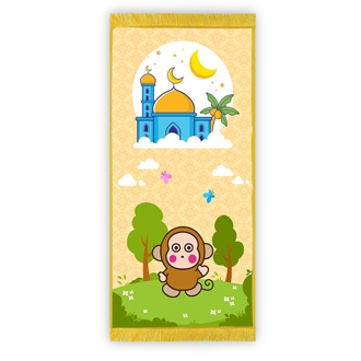 Monkichi Character Children's Prayer Mats Birthday Gifts Graduation ...