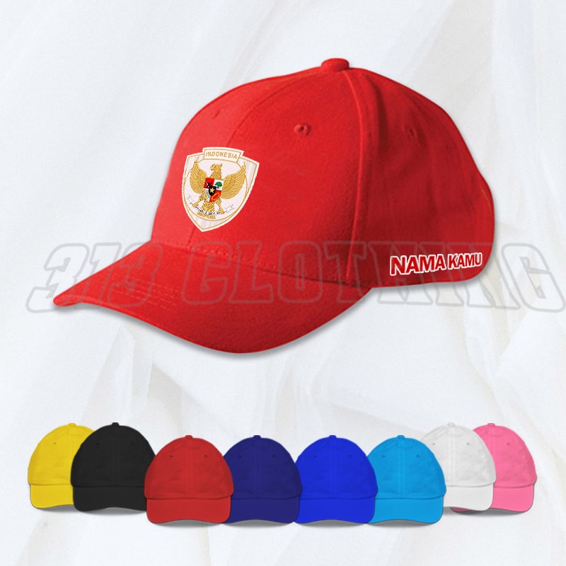 Indonesian National Team Kids Baseball Cap with Logo Indonesian ...