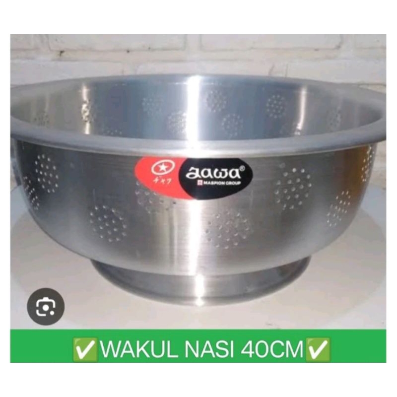 Sangku rice place, JAVA maspion aluminum rice bowl. Ori ORI ORI ...