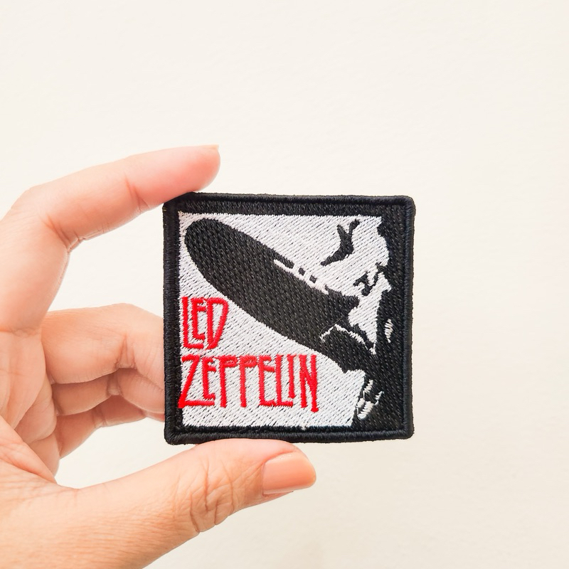 Embroidered PATCH ROCK BAND 80'S / LED ZEPPELIN / EMBLEM PATCH BAND ...