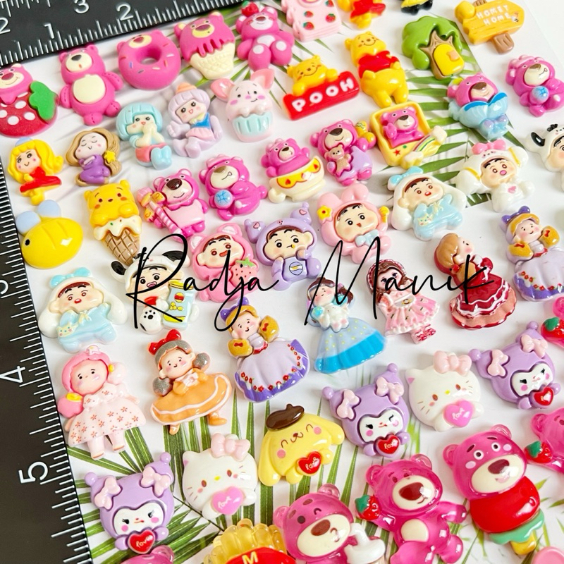 Sanrio Kuromi Lotso Flower Series Resin Clay (10pcs) | Shopee Philippines