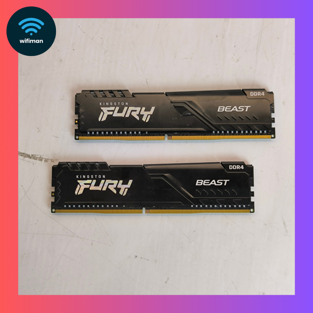 Kingston Fury Beast DDR4 3200MHz 16GB - 8GBx2 PC Computer Memory RAM ...