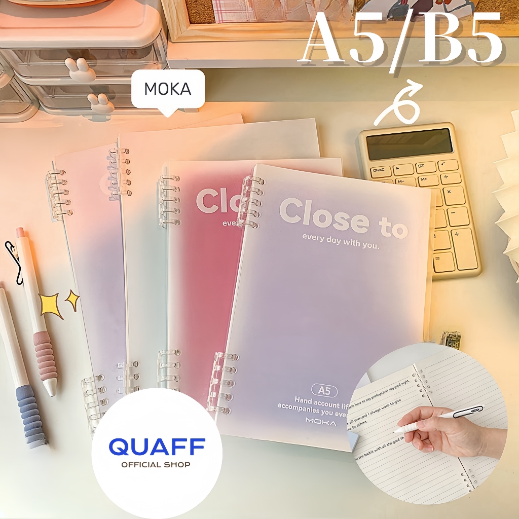 A5 Book Cute School Notebook Aesthetic Notebook Aesthetic Lose Leaf ...