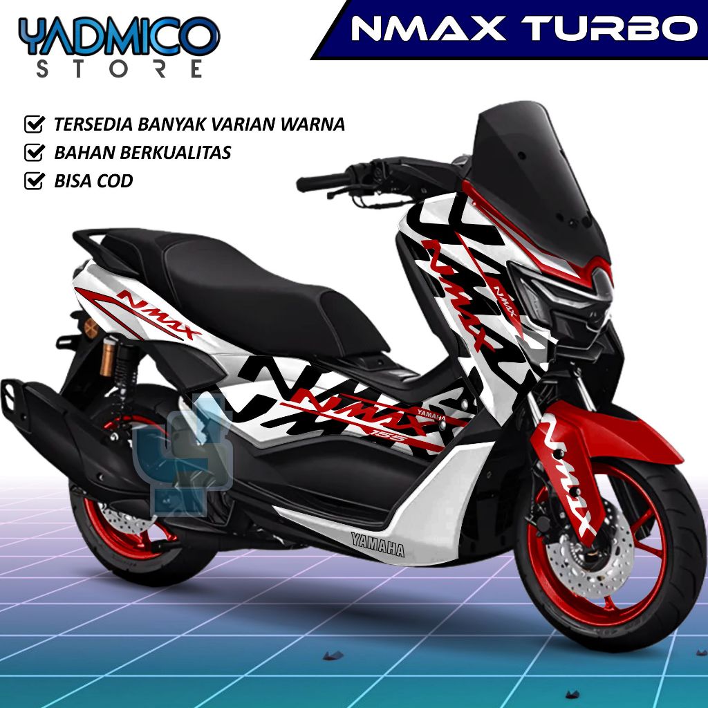 Nmax Turbo Full Body Decal / Latest 2024 NMAX Motorcycle Sticker ...