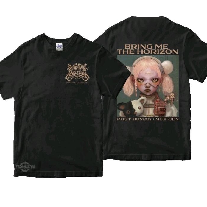 Bring ME THE HORIZON NEX GEN LOGO t-shirt bmth oliver metal band t ...