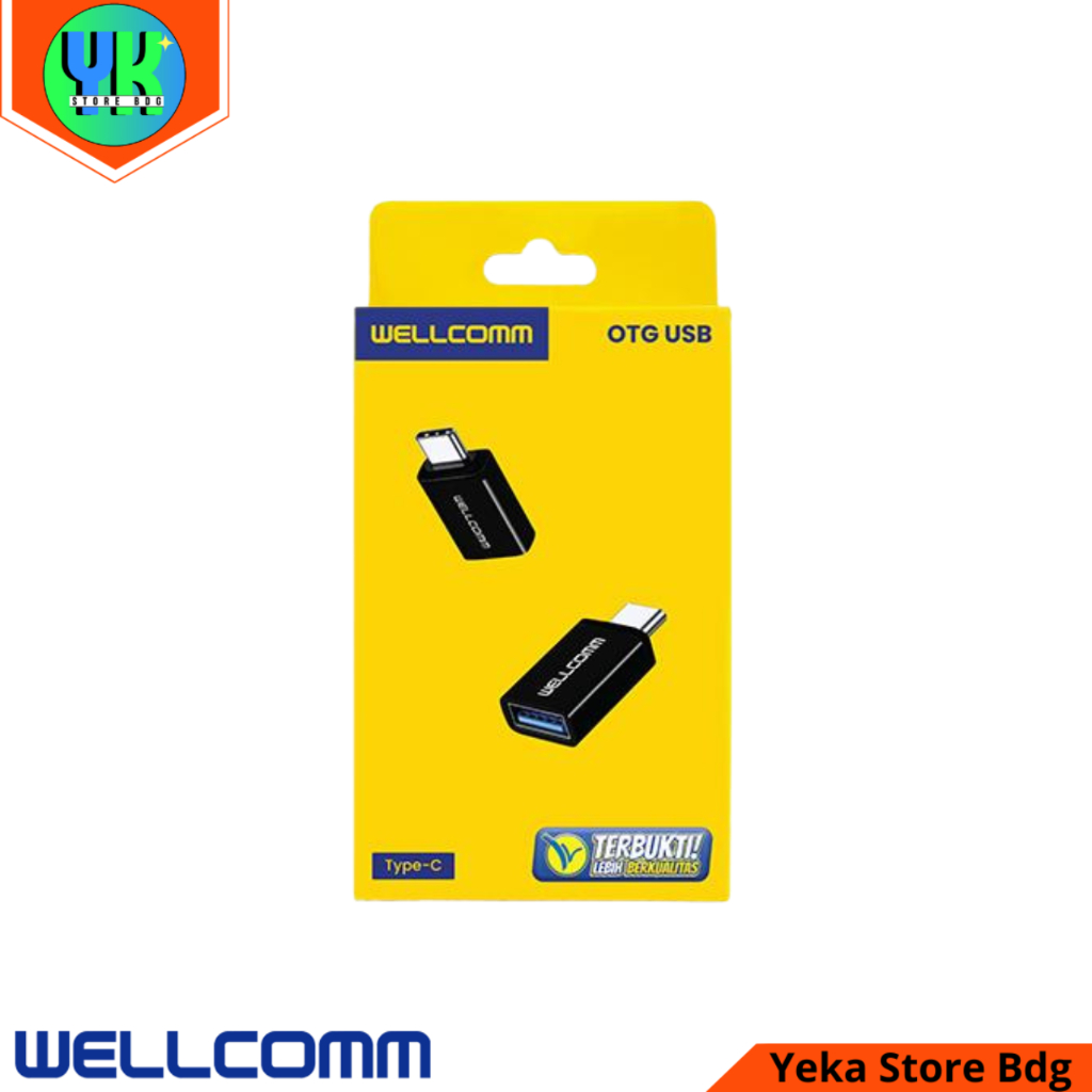 Otg USB WELLCOMM TYPE-C Support Android Smartphone | Shopee Philippines