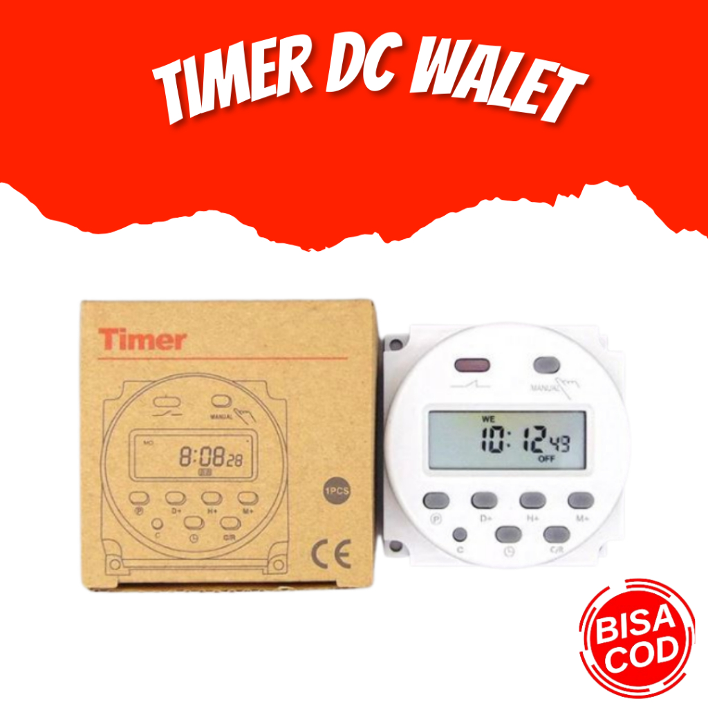 Timer DC 12V Timer Switch Digital Time Delay Relay 220V 12V CN101A For ...