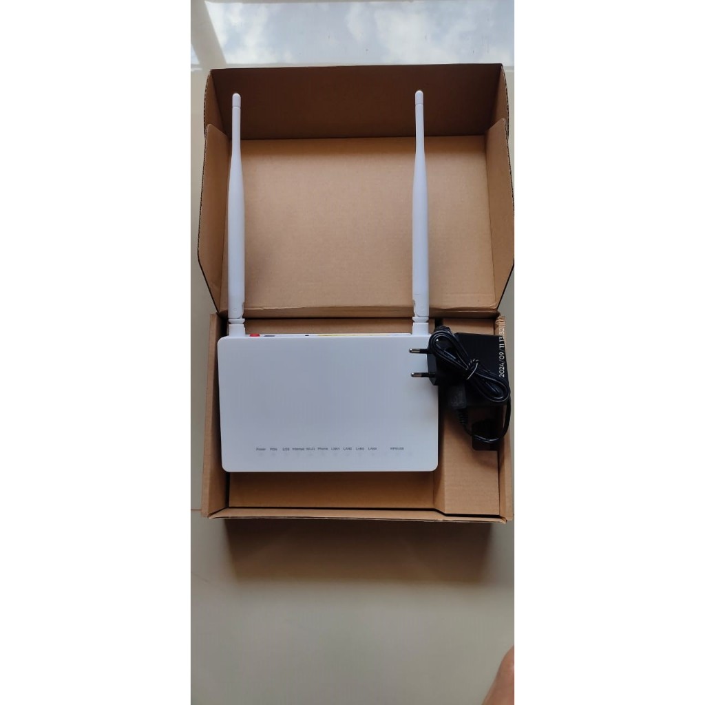 New ZTE F609 V8 GPON MODEM COMPLETE ADAPTER PLUS BOX | Shopee Philippines