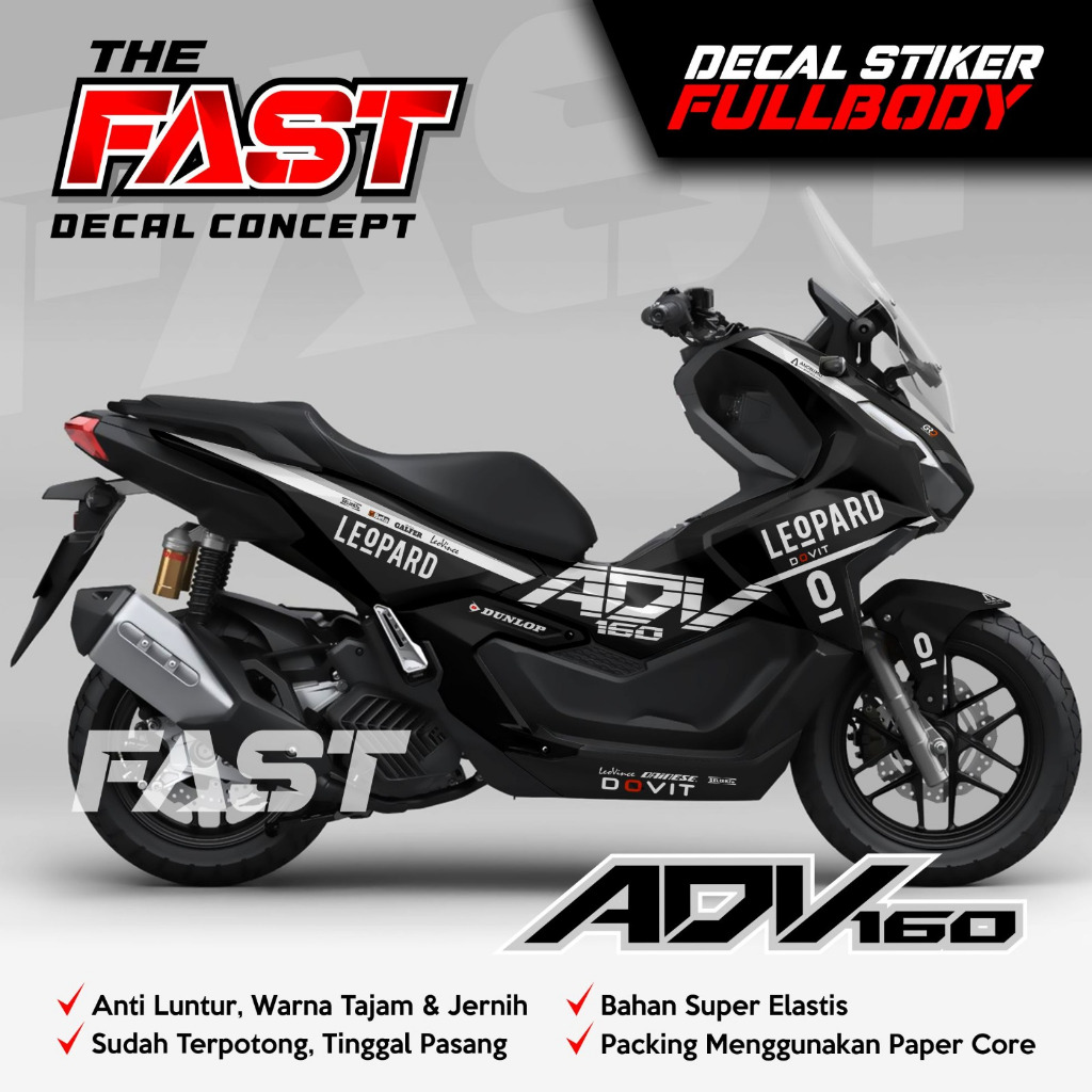 Decal Variation New ADV 160 Fullbody // Sticker ADV 160 New Full Racing ...