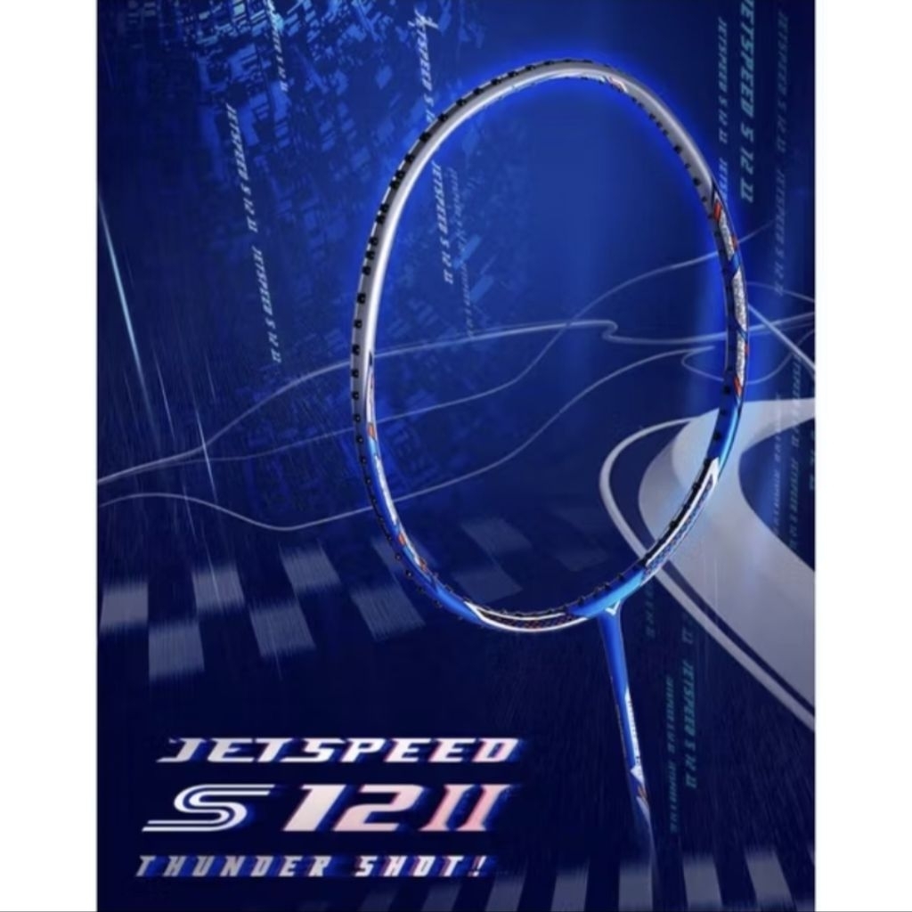 Newest Viktor Badminton Racket JETSPEED S12 II 31 Lbs Ready to Use ...