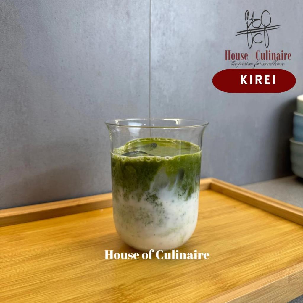 Kirei Matcha Glass Aesthetic Matcha Latte Coffee Glass | Shopee Philippines