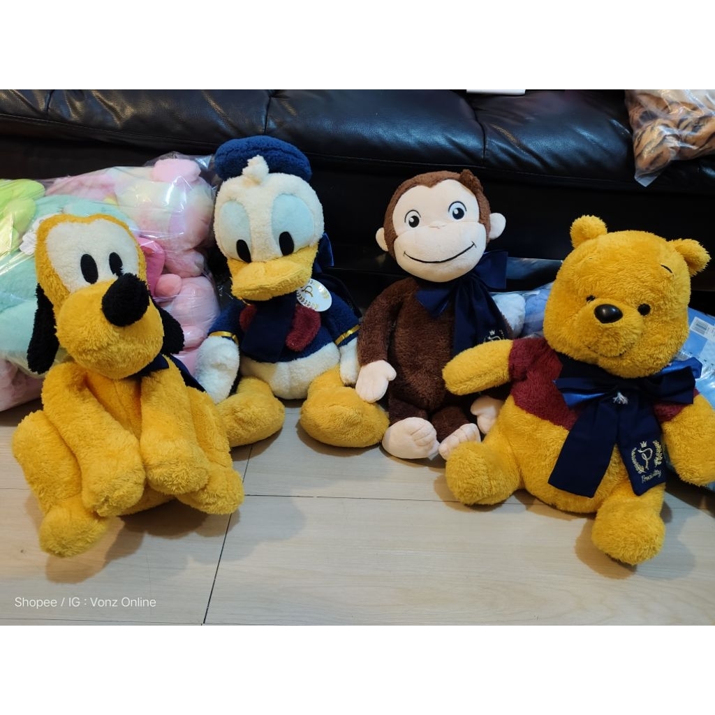 POOH PRECIALITY PLUTO MONKEY DOLL ORIGINAL DISNEY SEGA | Shopee Philippines