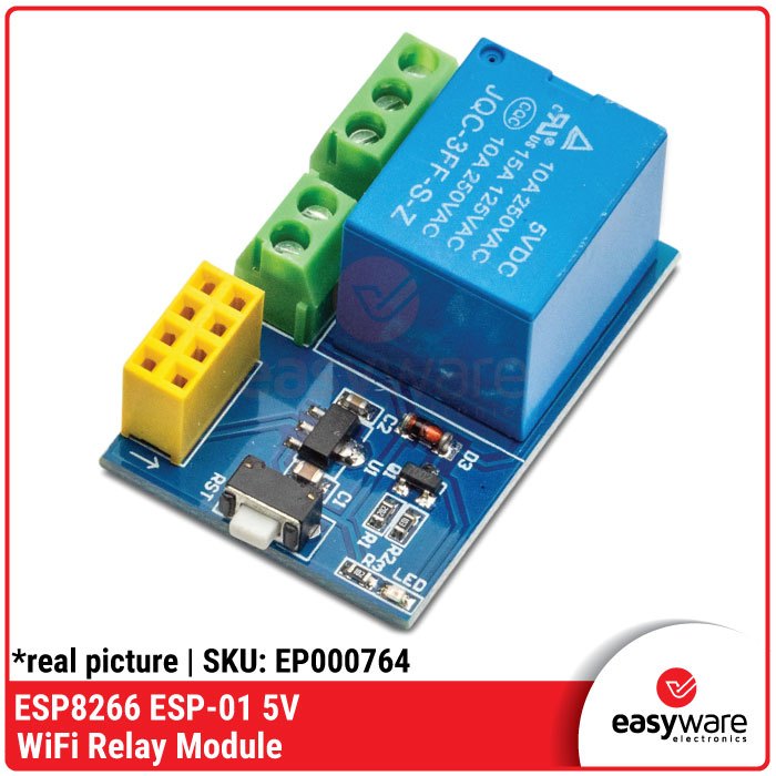ESP-01 ESP01 RELAY 5V DC MODULE RELAY ESP-01 | Shopee Philippines