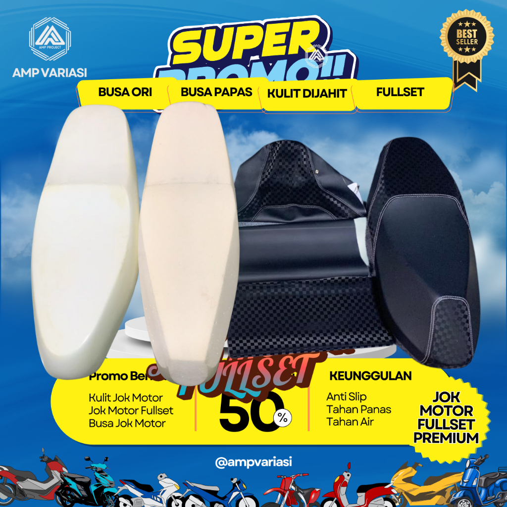 MOTORCYCLE SEAT FULLSET MBTECH CAMARO LEATHER MIDDLE STITCHING AND SIDE ...
