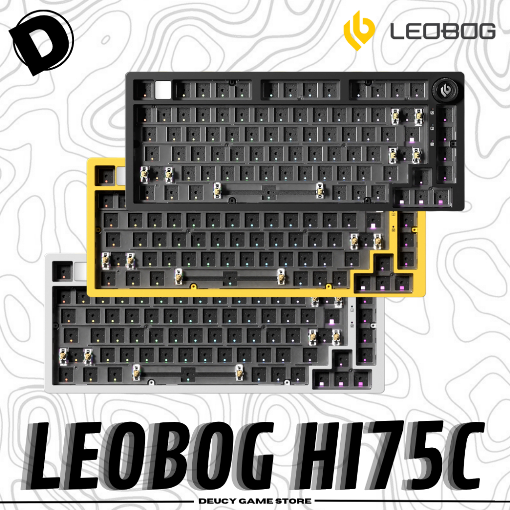 LEOBOG HI75C PRO Aluminum Barebone Three-mode Wireless Mechanical ...