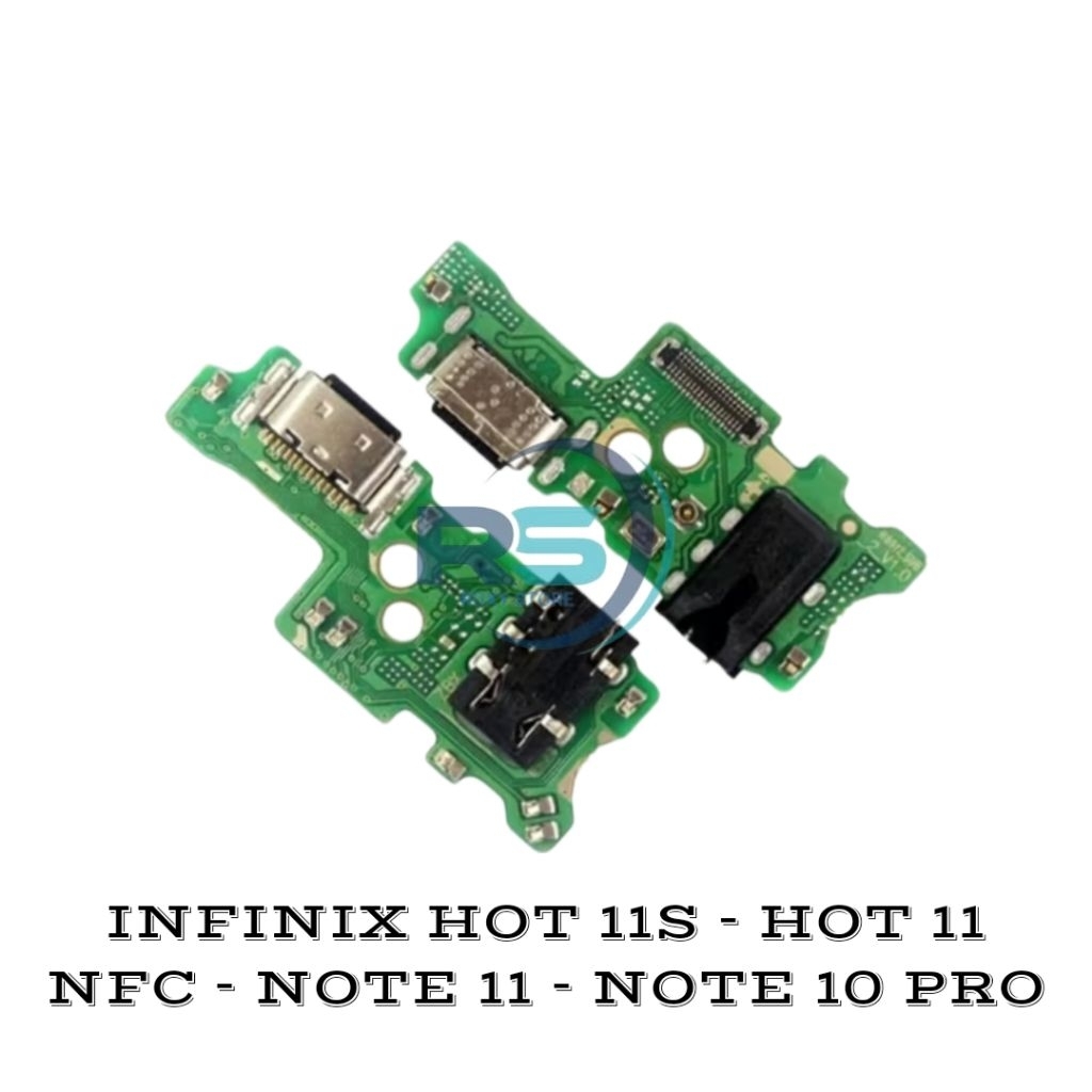Infinix Hot 11 / Hot 11S / Note 11 / Note 11 / Note 10 Pro Mic PCB ...