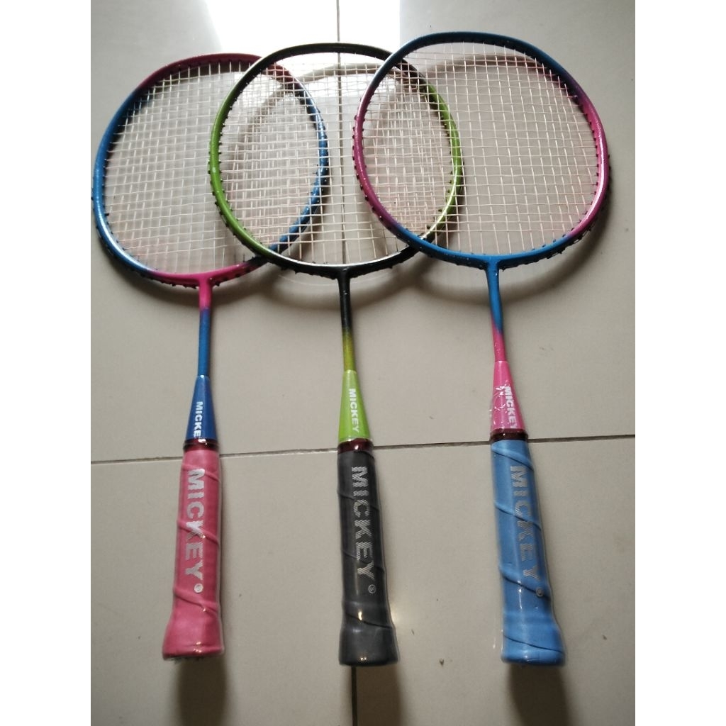 Mini badminton racket for children/mini racket channel 21 lbs | Shopee ...