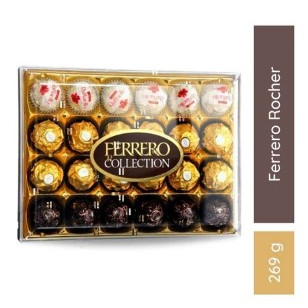 Ferrero Collection T24 Chocolate 269 grams, 3 flavors, 24 pcs - Most ...