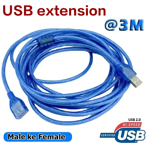 USB 2.0 Cable Extension Cable USB Male to Female Extension Socket ...