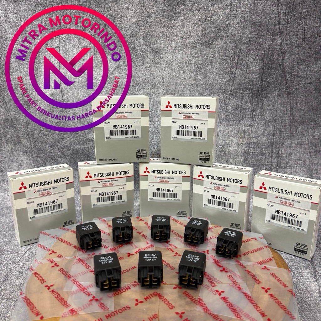 Mitsubishi L039/L300 Engine Relay 12V 4-pin (1pcs) MB141967 | Shopee ...