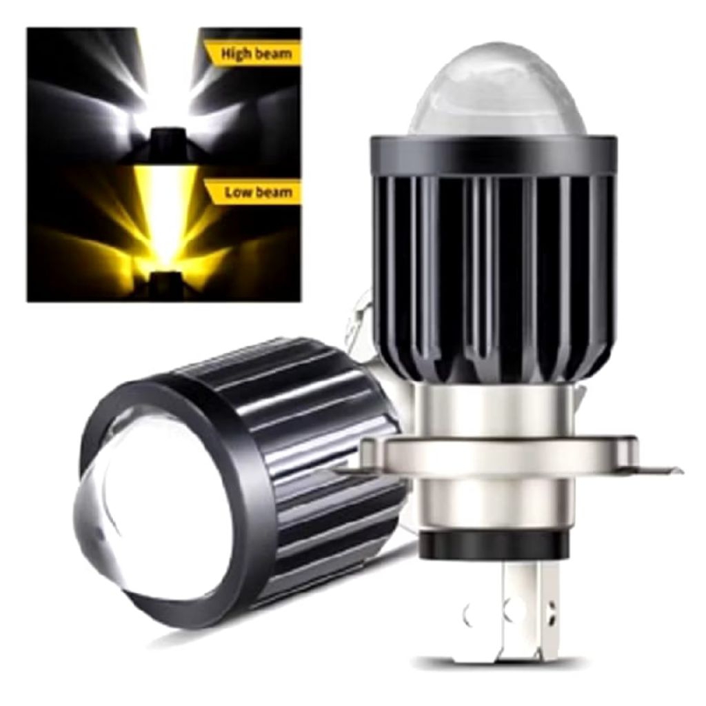 LED HEADLIGHT BULB H4 LASER LOO 20 WAT car motorcycle headlight bulb h4 ...