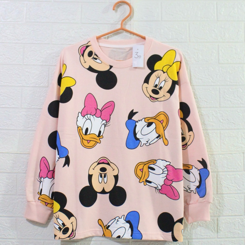 PINK CHARACTER Long Sleeve T-Shirt | Shopee Philippines