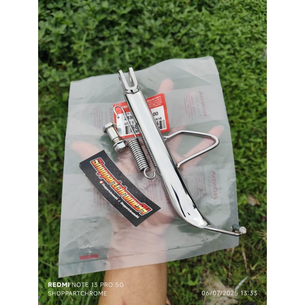 Standard 1 side guard/ ORIGINAL SUPRA X 125 BATMAN/DD/HELM IN CROM DIP ...