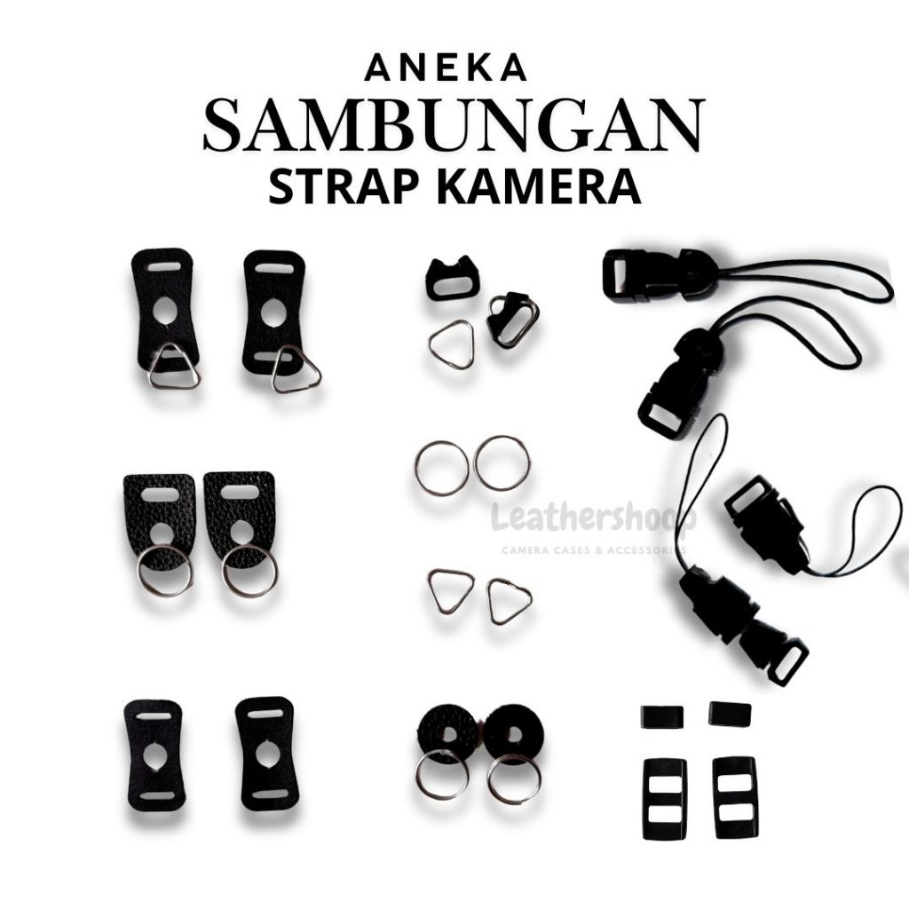 Various Universal Camera Strap Connections - Round Triangle Ring ...