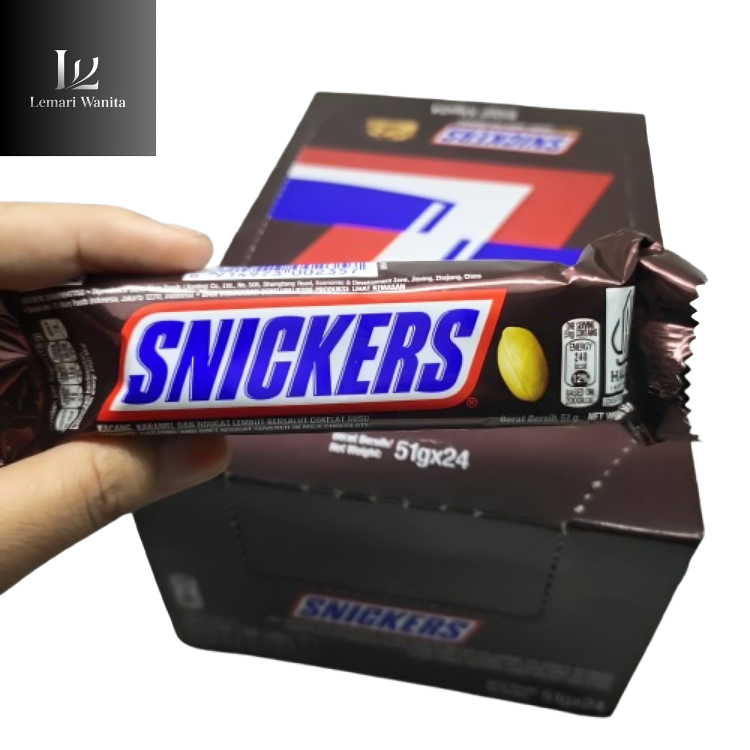 Snickers Chocolate Bar 1 Box Contains 24 Pcs | Shopee Philippines